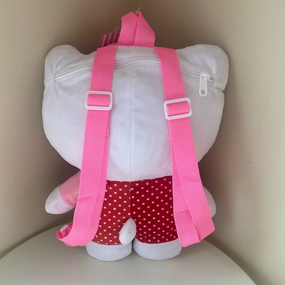 Hello Kitty | Accessories | Hello Kitty Plush Backpack | Poshmark
